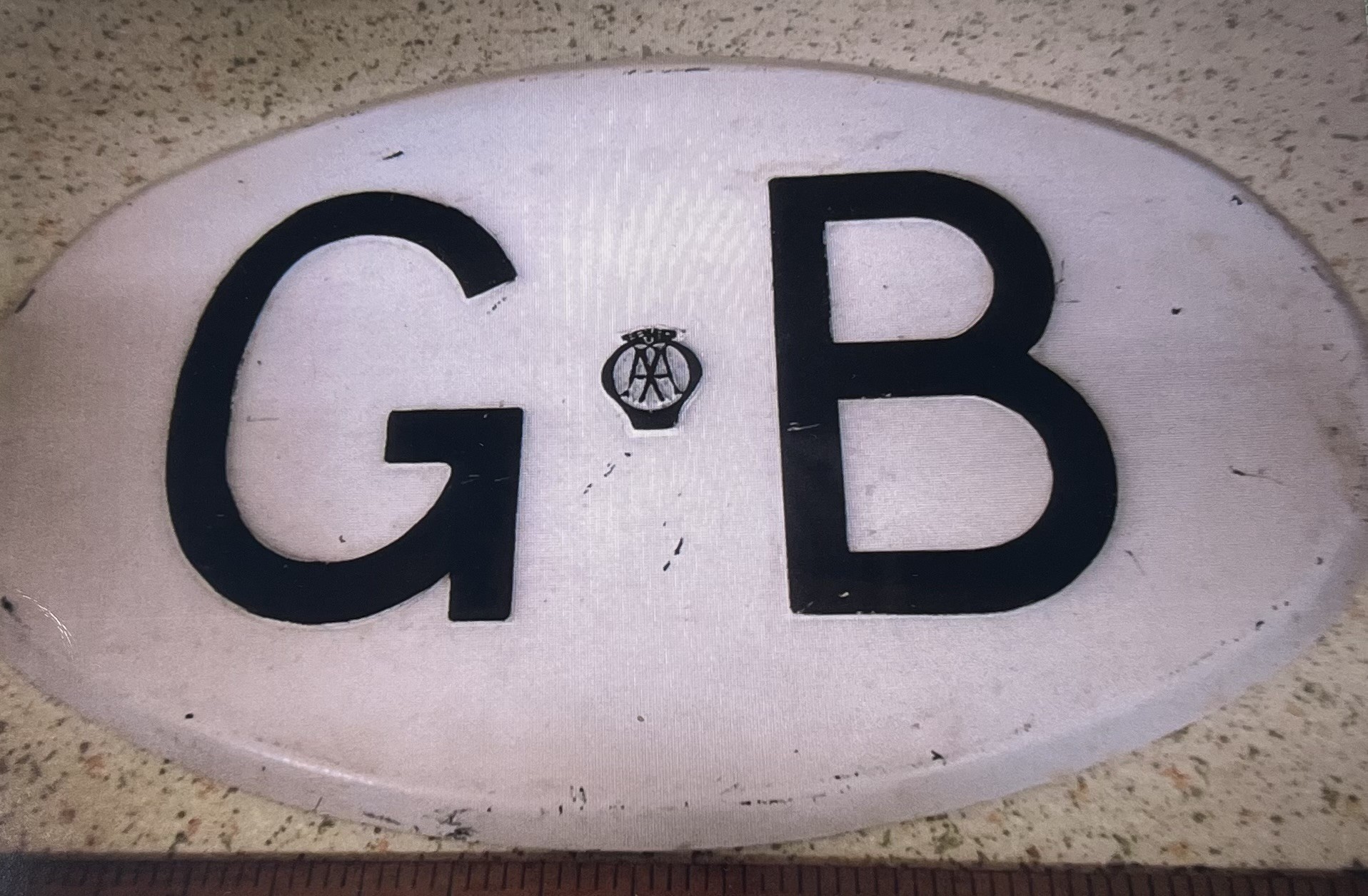 Large AA GB Touring Plate 1950s For Sale | Classics World